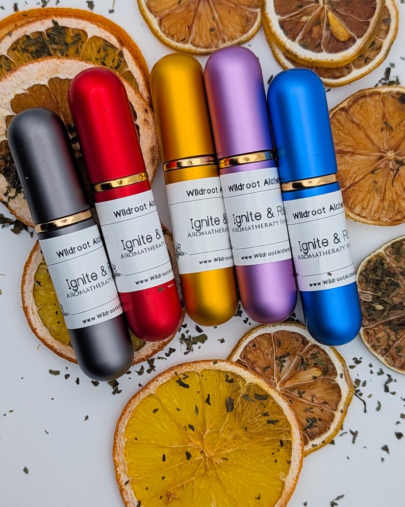 Aromatherapy Inhaler Collection for Mind & Mood • Pocket-sized ...