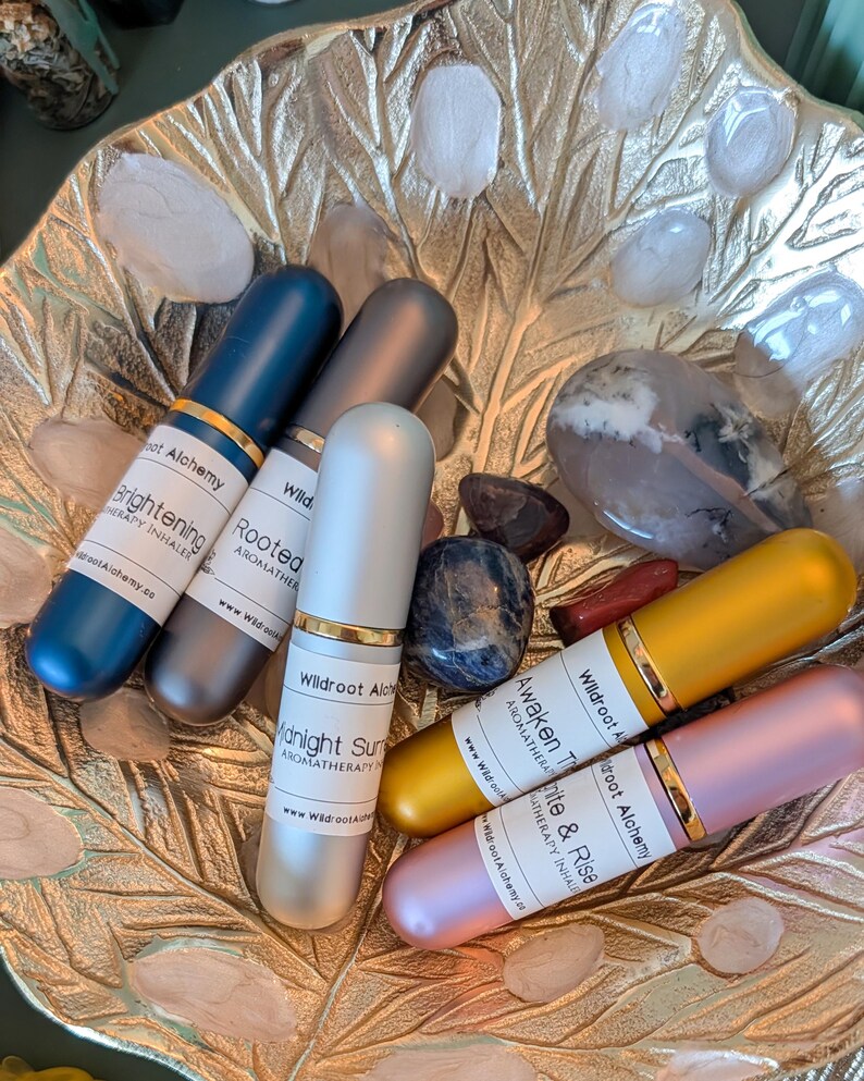 Aromatherapy Inhaler Collection for Mind & Mood • Pocket-sized ...