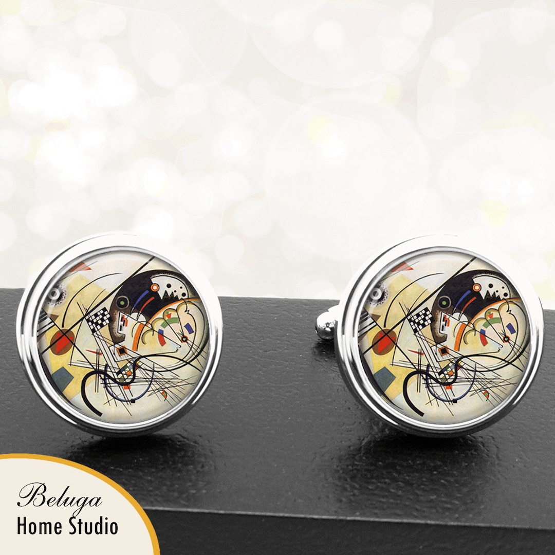 Cufflinks Kandinsky Transverse Line / Cuff Links Groomsmen Wedding ...