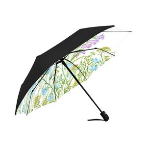 Rain Umbrella / Spring Garden With A Butterfly / Anti UV Automatic ...