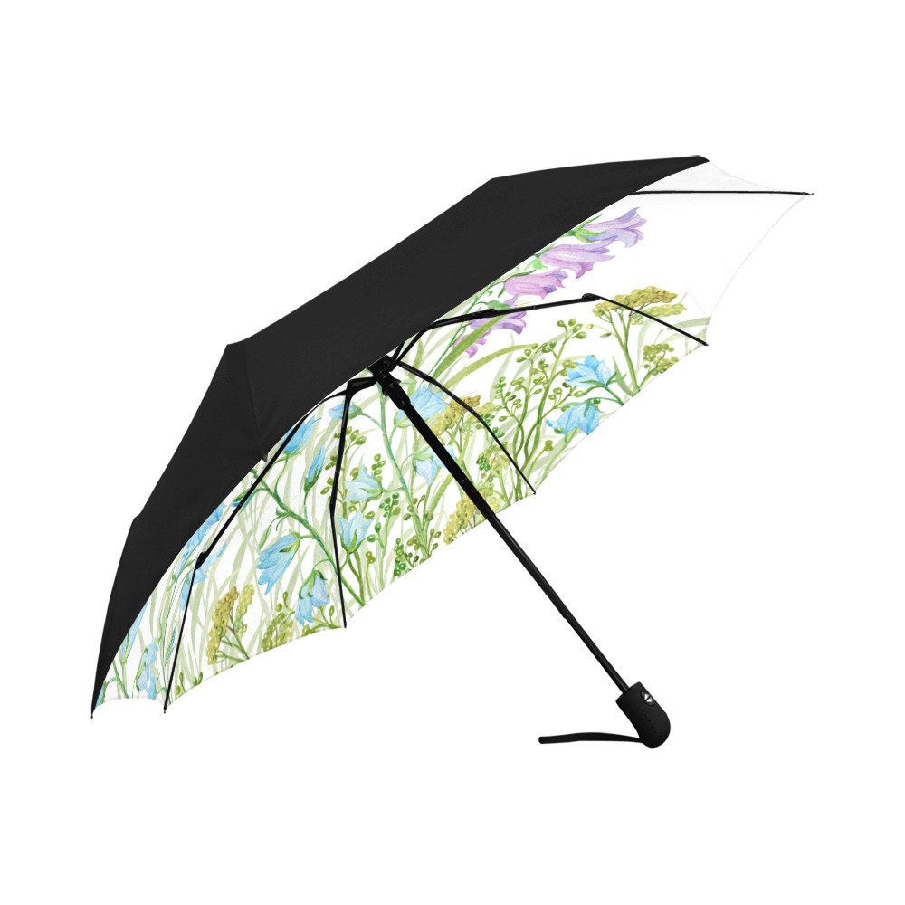 Rain Umbrella / Spring Garden With A Butterfly / Anti UV Automatic ...