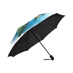 Rain Umbrella / Sea Turtle / Ocean Animals / Anti UV Automatic Premium ...