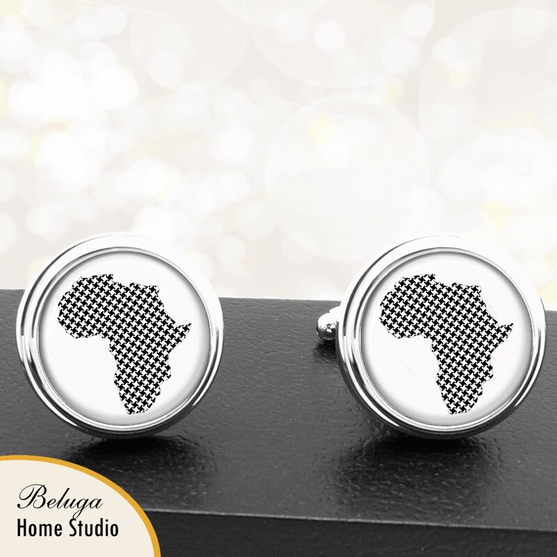 Fingerprint Cufflink - Etsy