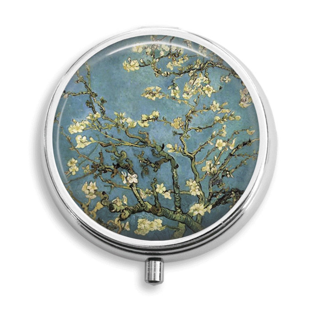 Almond Blossoms Van Gogh Impressionist Painter Pill Case Pill Box Case ...