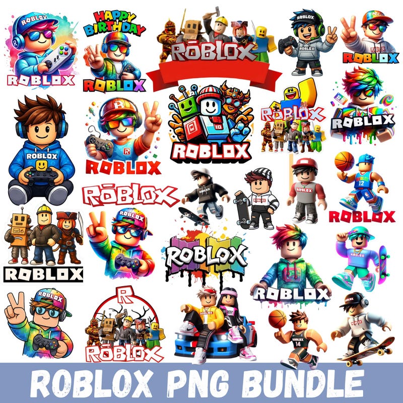 Roblox Clipart - Etsy