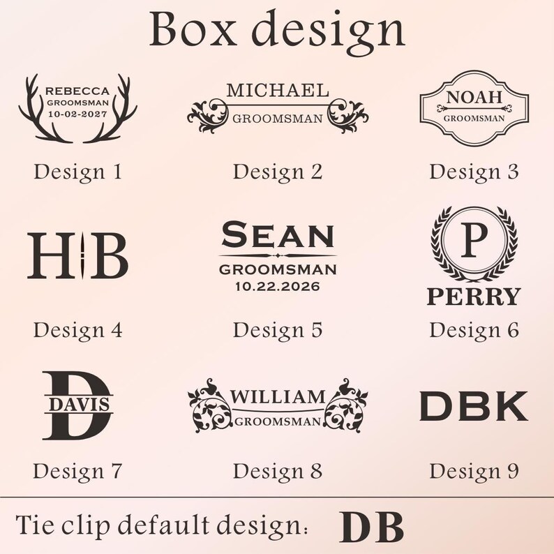 Personalized Groomsmen Gift Set, Custom Engraved Cufflinks, Money Clip ...