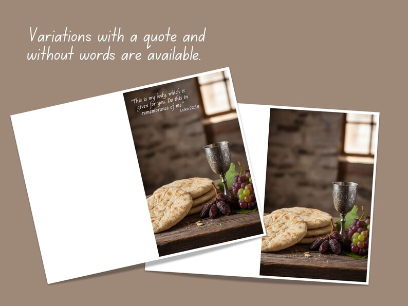 Maundy Thursday - Last Supper | Church Bulletin Cover | Slide Images ...