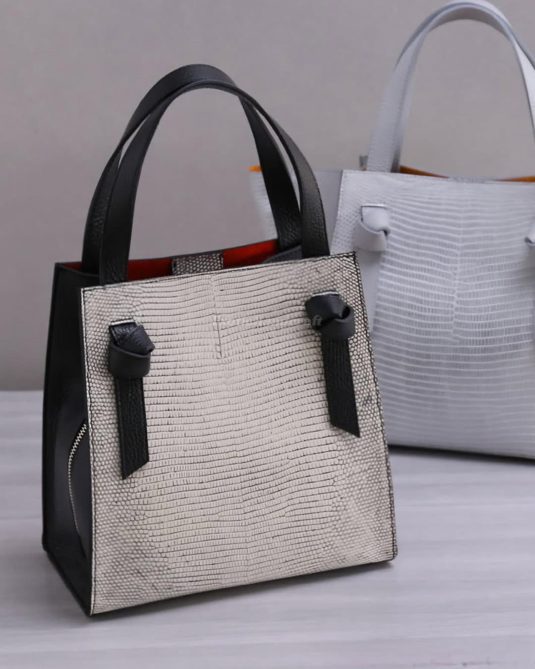 Genuine Lizard Handbag : Lizard Top Handle Bag - Etsy