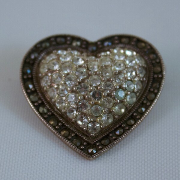 Heart Brooch - Etsy