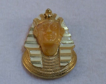 Egyptian Revival Brooch - Etsy