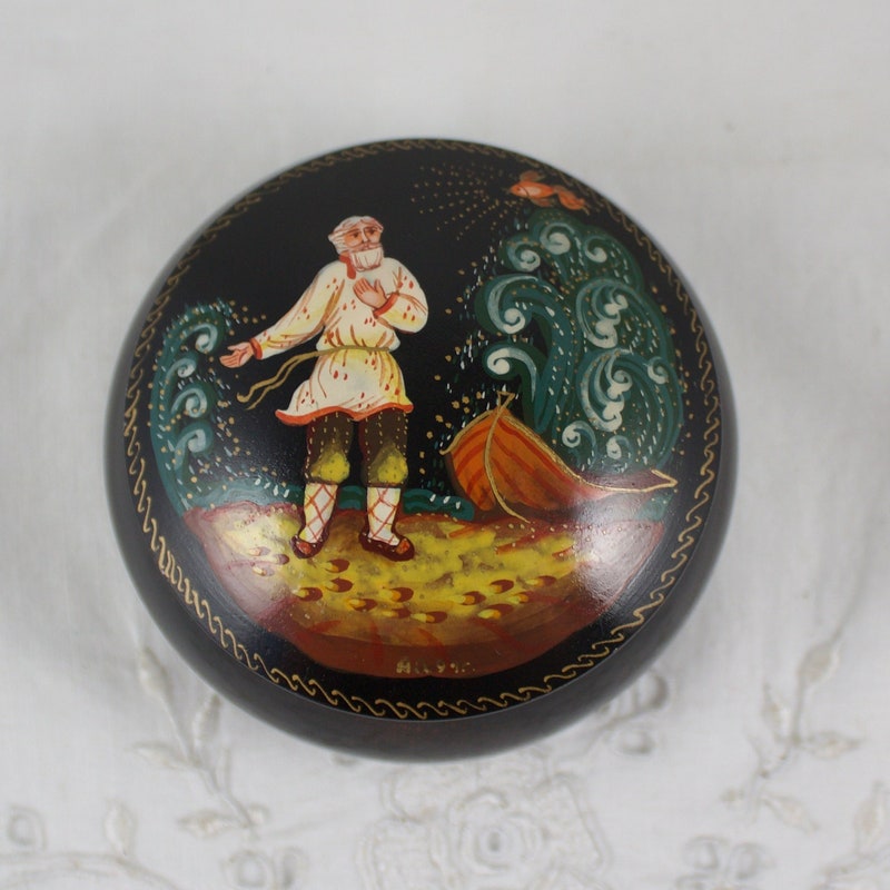 Russian Tin Box - Etsy