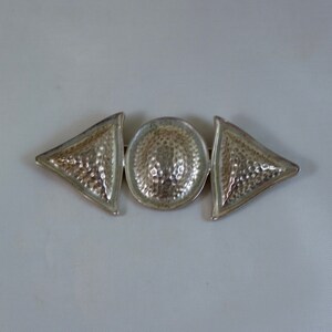 Modernist Peter Brams Brutalist Inspired Hammered Sterling Brooch - Etsy