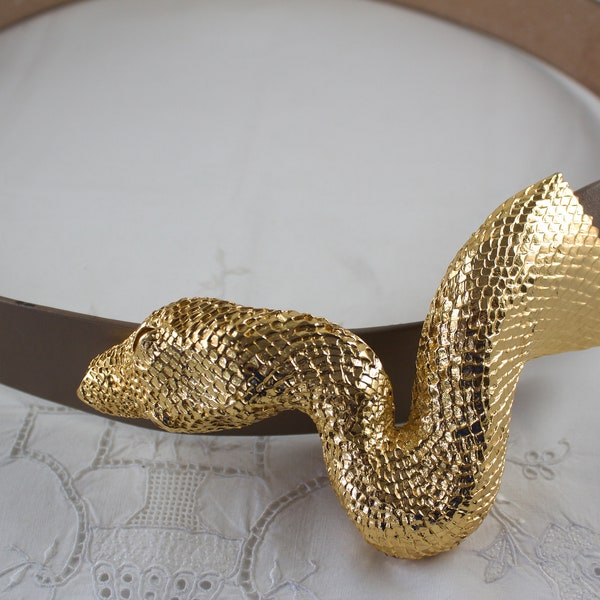 Snake Belt Buckle - Etsy
