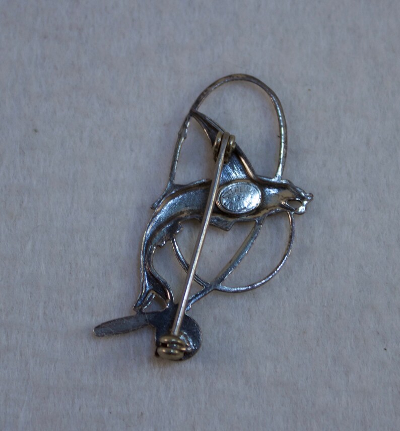Vintage Angler Fish and Reel Sterling Brooch Fly Fishing - Etsy