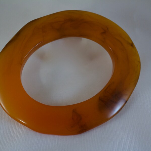 Amber Bangle - Etsy
