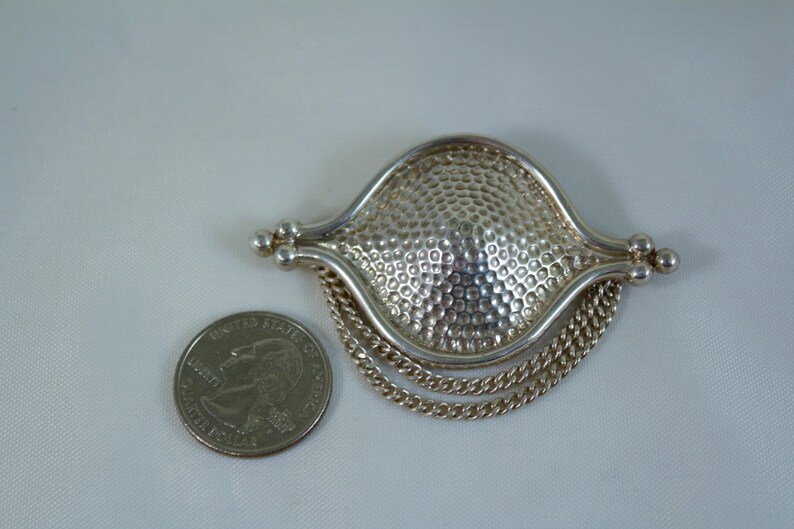 Modernist Peter Brams Brutalist Inspired Hammered Sterling - Etsy