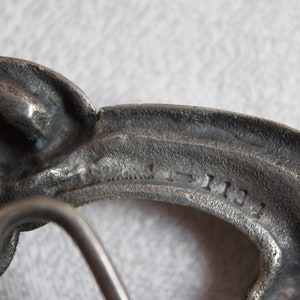 Rare William B Kerr Sterling Art Nouveau Belt Buckle, Sash Buckle - Etsy