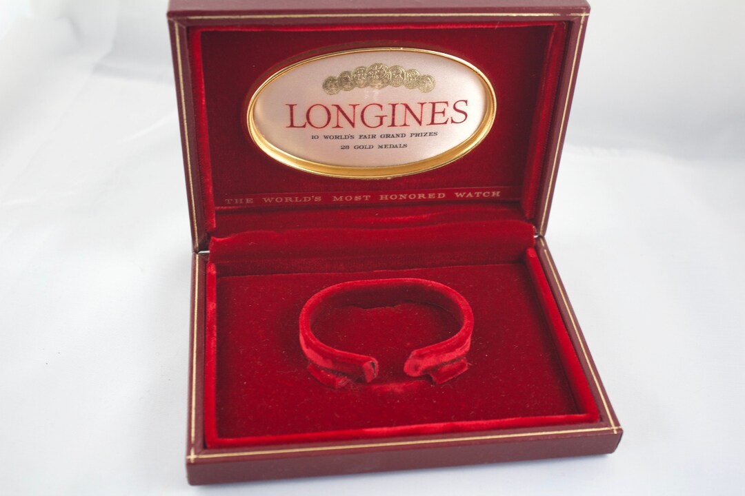 Vintage Longines Ladies Watch Presentation Box - Etsy