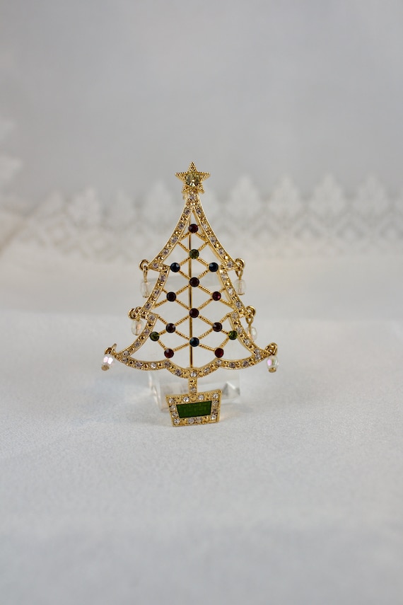 Vintage avon christmas tree - Gem