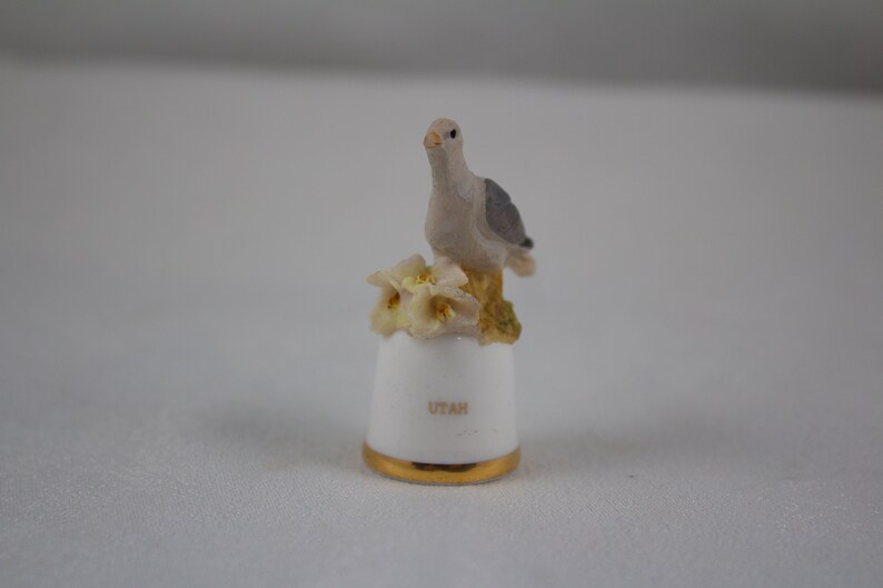 Sunderland England Thimble Collectors Club State Bird Thimble - Etsy