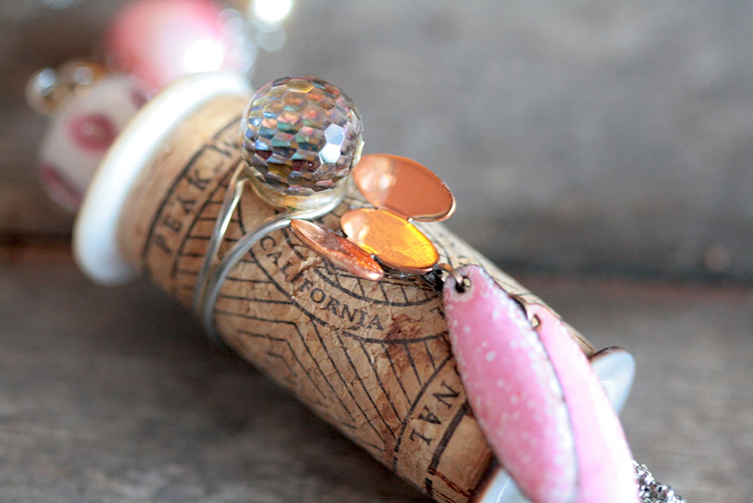 Cork Bella Vintage - Pink Beauty - Etsy