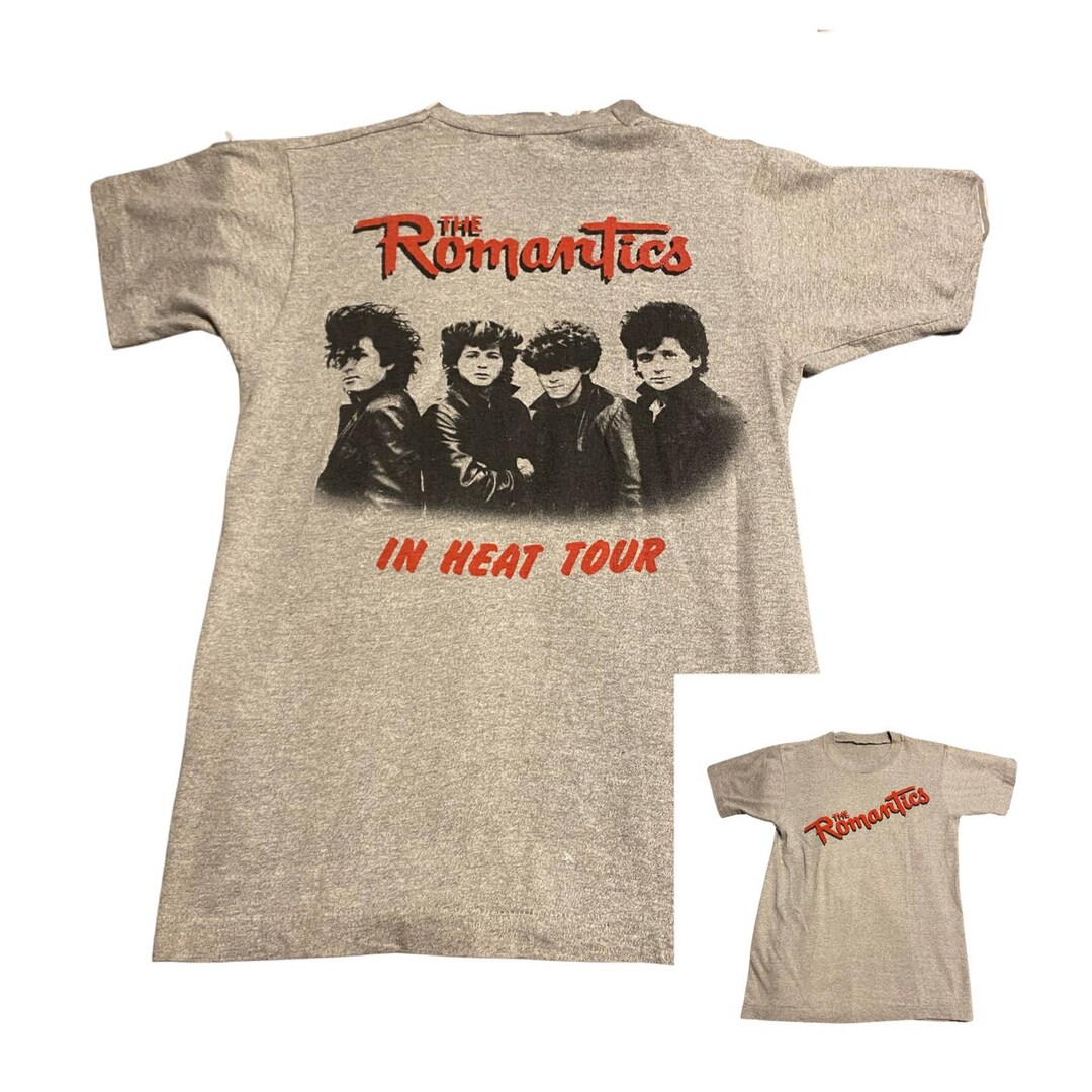 1980s the Romantics in Heat Tour Concert T Shirt Single Stitch - Etsy