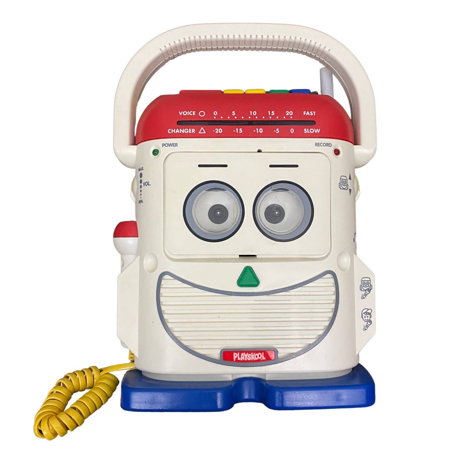 Playskool Toy Story 1996 Mr. Mike Voice Change Recorder PS Playskool Toy Story 1996 Mr. Mike Voice Change Recorder PS