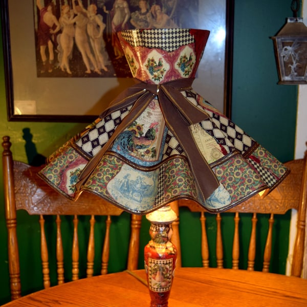 Upcycled Lampshade - Etsy