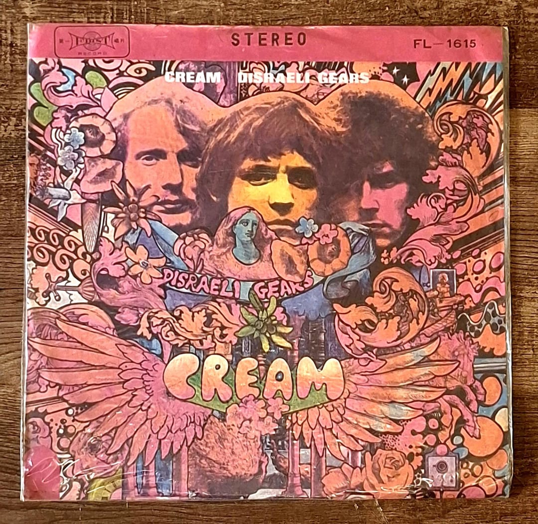 Cream – Disraeli Gears LP | Taiwan Pressing | First Records | VG+ - Etsy