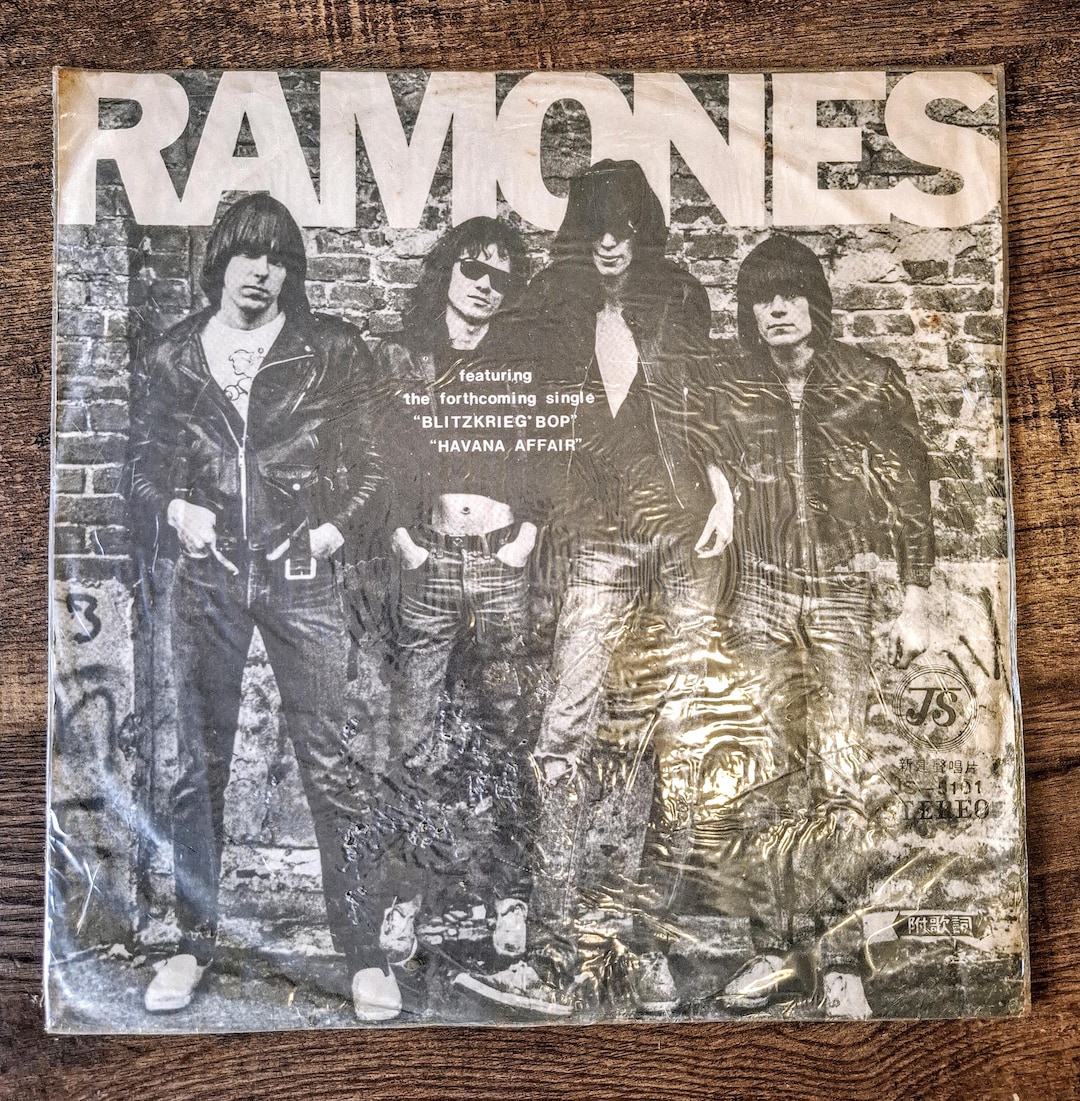 Ramones 1976 LP - Rare Taiwan Jen Sheng Pressing, Original Asian Vinyl ...