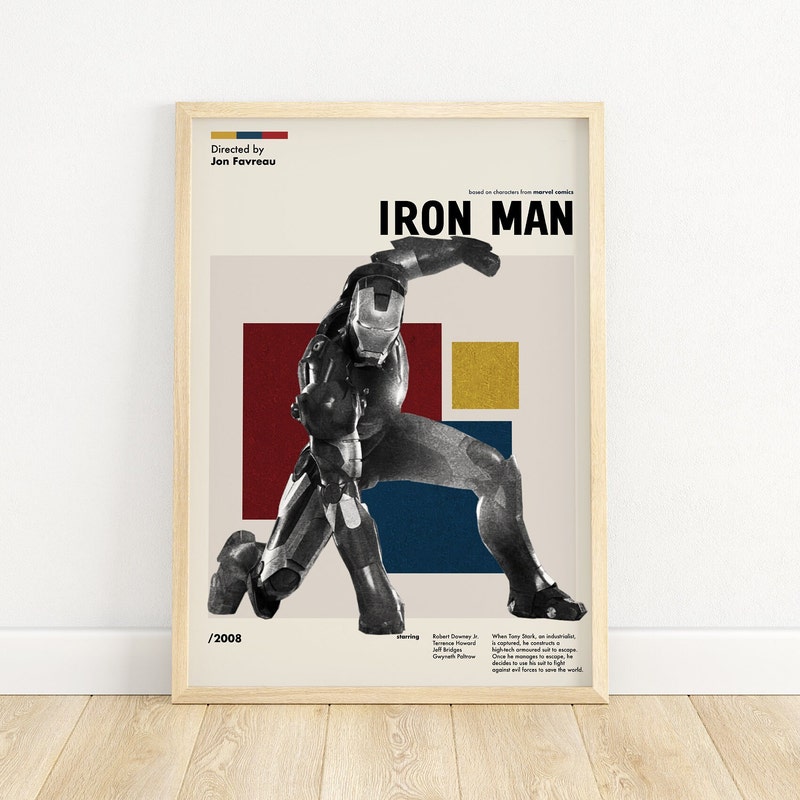 Iron Man Poster - Etsy