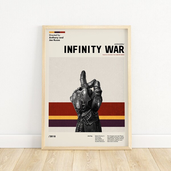 Infinity War Poster - Etsy