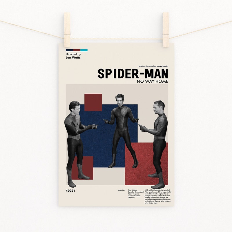 Spider Man No Way Home Poster - Etsy