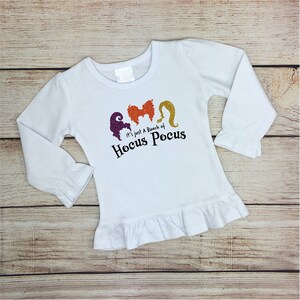 Hocus Pocus Toddler Girl Outfit, Hocus Pocus Children's Halloween Shirt ...