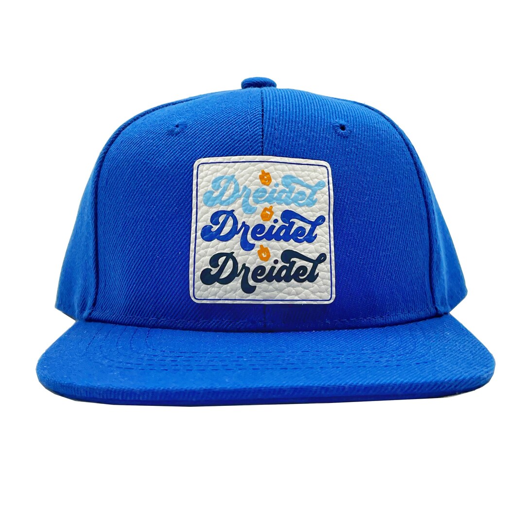 Dreidel Infant/toddler/adult Snapback Hat, Royal Blue Hanukkah Hat for ...