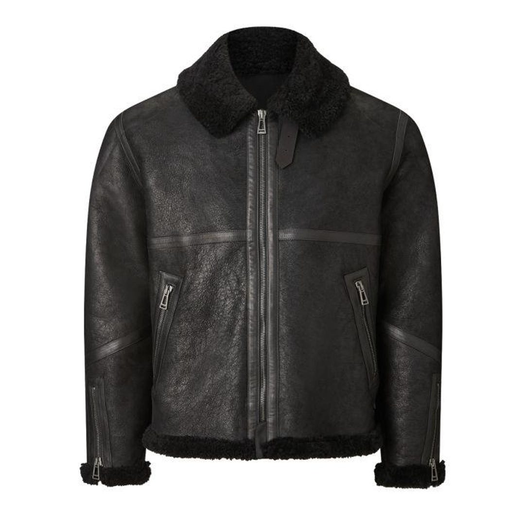 Centenary Valiant Leather Biker Jacket - Etsy