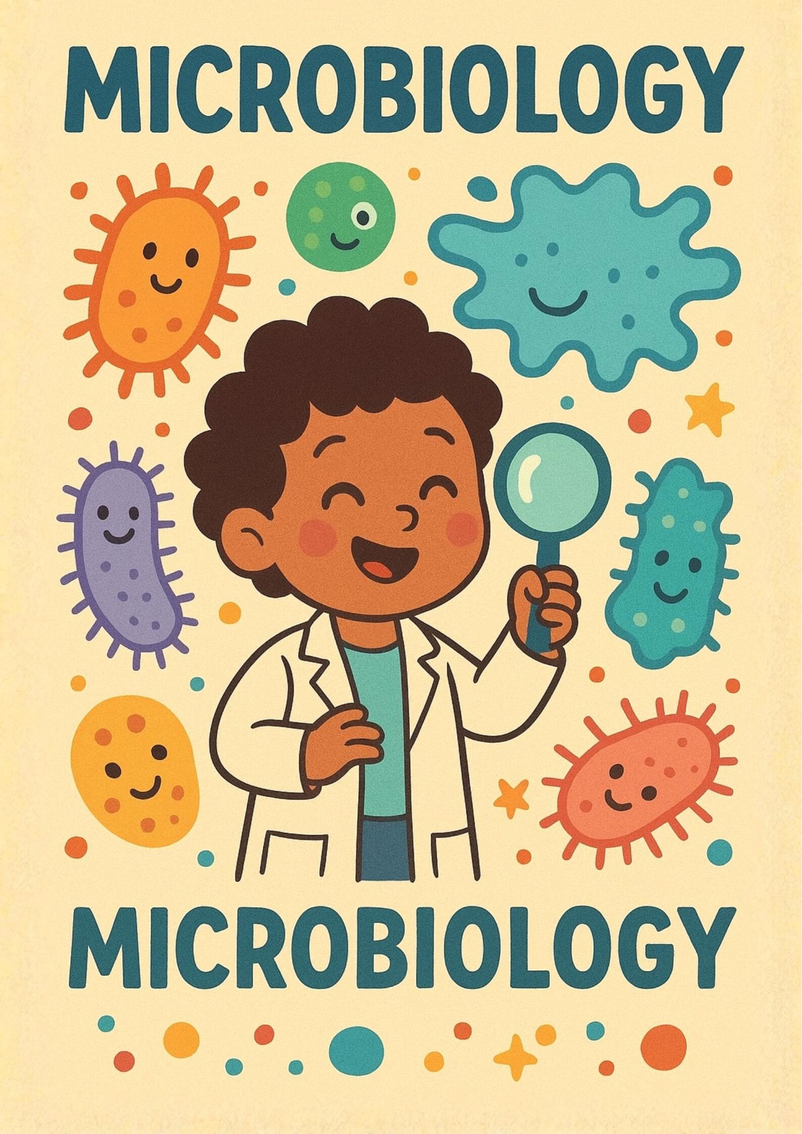 Science Poster for Kids: Microbiology Poster - Etsy