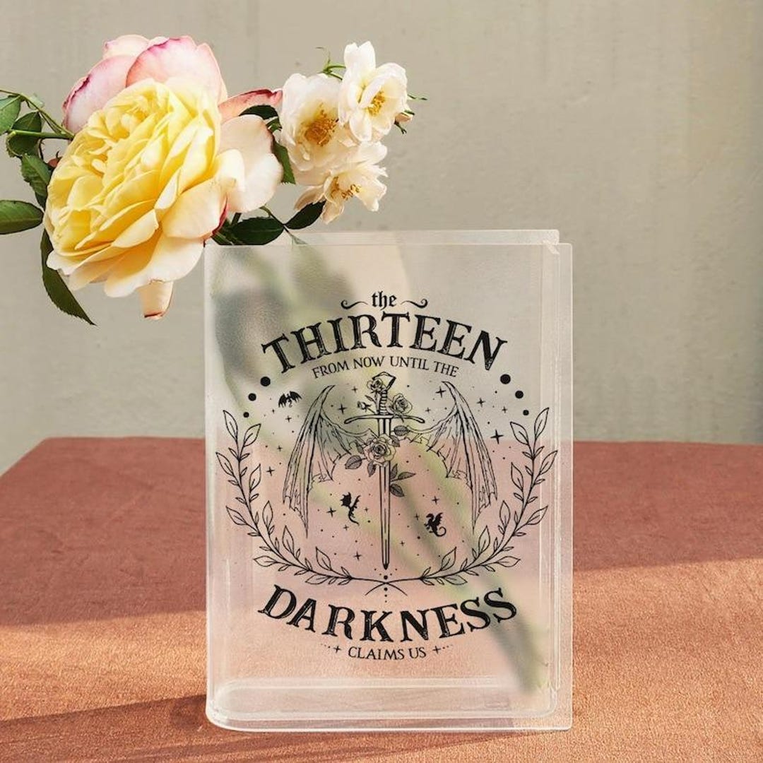 Throne of Glass Inspired Acrylic Book Vase | the Thirteen Quote ...