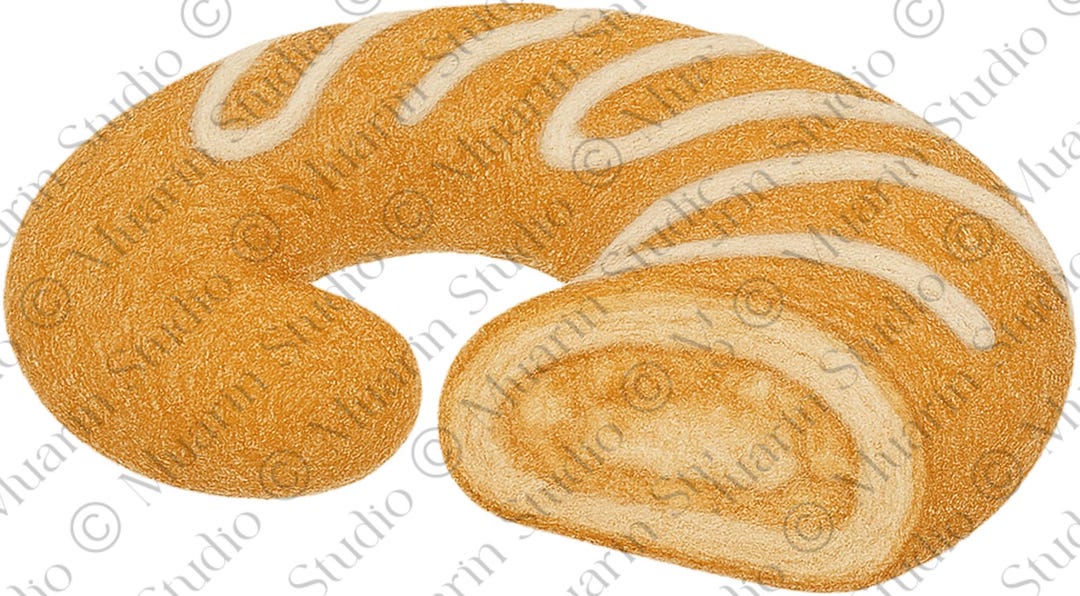 Danish Kringle Pastry PNG Illustration – Colored Pencil Clipart ...