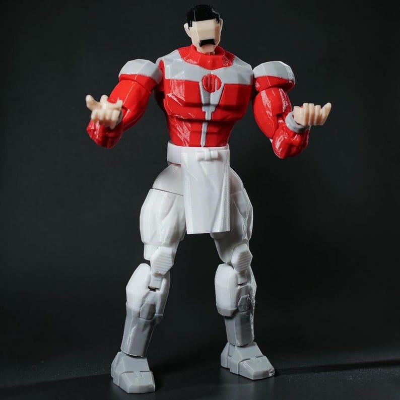 3D Printed Invincible Thragg Toys Action Figures Anime Model Dummy 13 ...