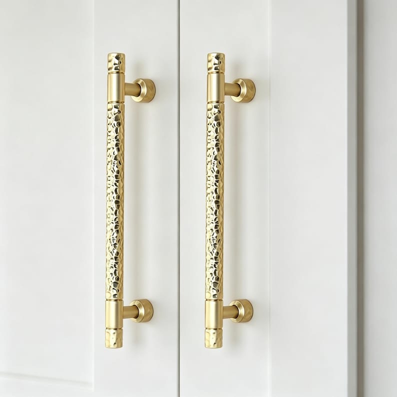 Modern Gold Wardrobe Pull, Drawer Handle for Cabinet - Etsy