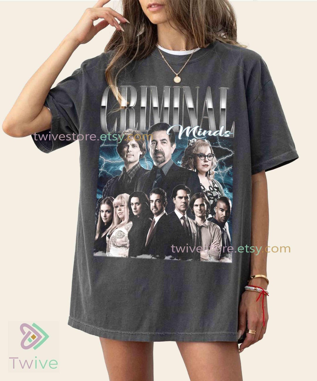 Vintage Criminal Minds Graphic Tee, Criminal Minds TV Show Shirt ...