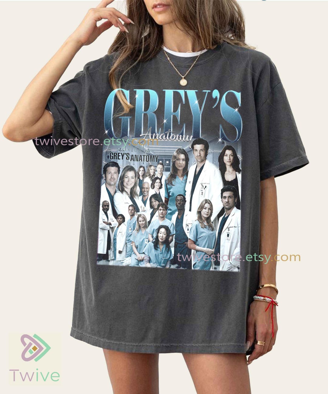 Grey's Anatomy Comfort Colors Shirt, Fan Merch Vintage Tee, Classic ...