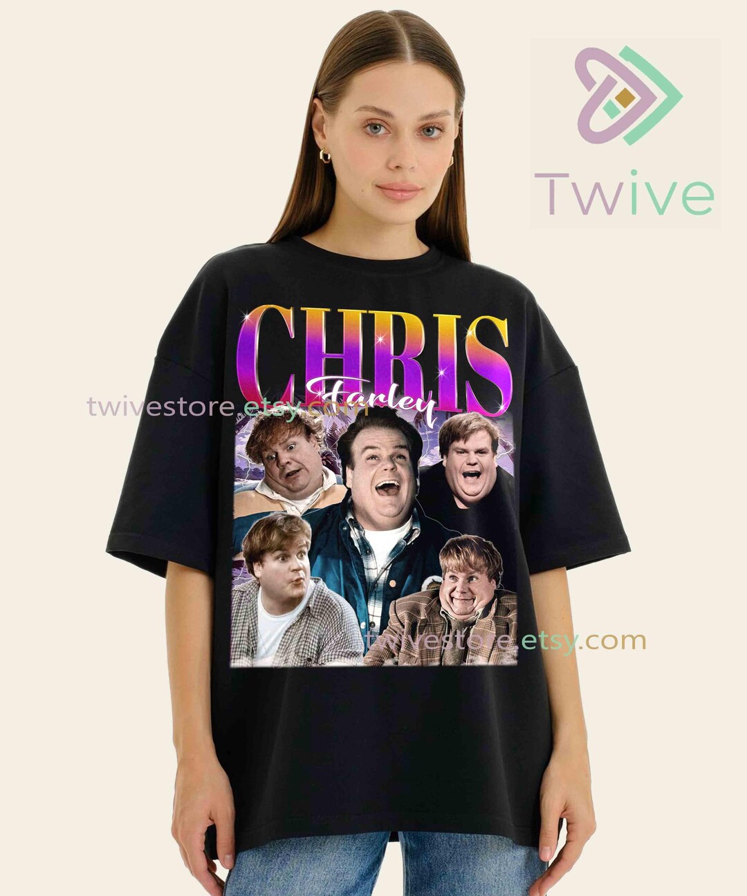 Vintage Chris Farley Tshirt, Chris Farley Comedian Sweatshirt, Chris ...