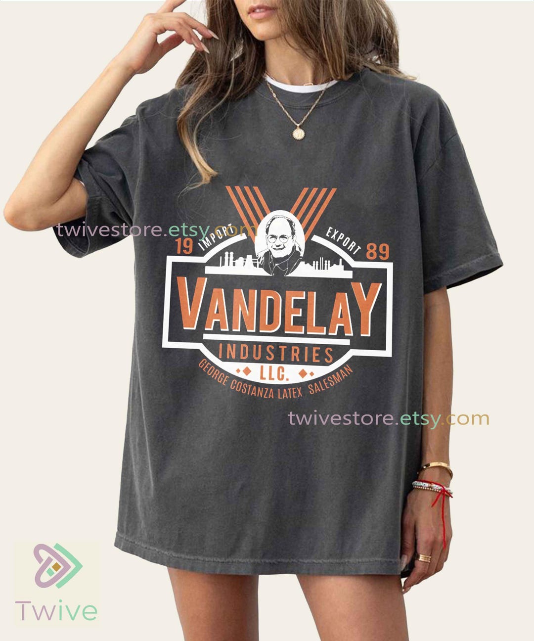Seinfeld Vandelay George Costanza Comfort Colors Shirt, Art Vandelay ...