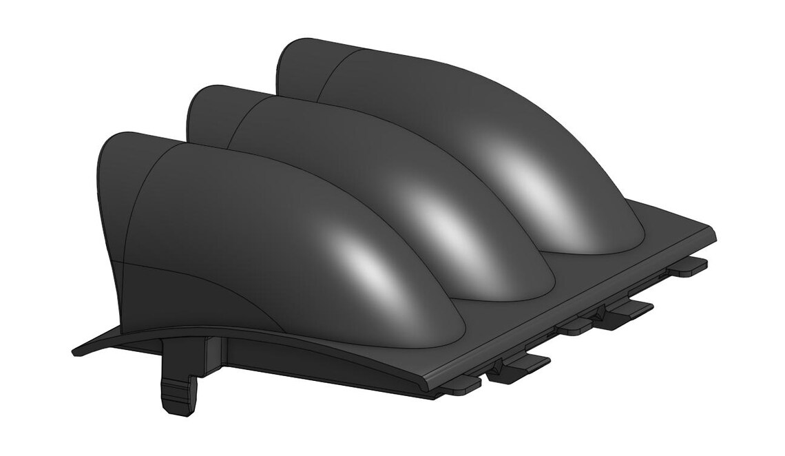 Nissan Navara D40 Triple Gauge Pod STL File – 3 X 52mm (digital ...