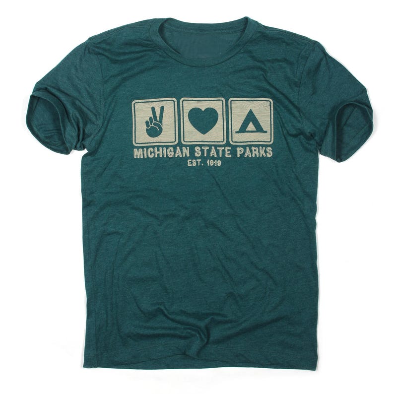 Peace Love State Parks T Shirt - Etsy