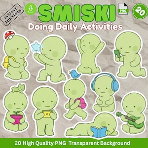 Smiski Png Transparent - Etsy