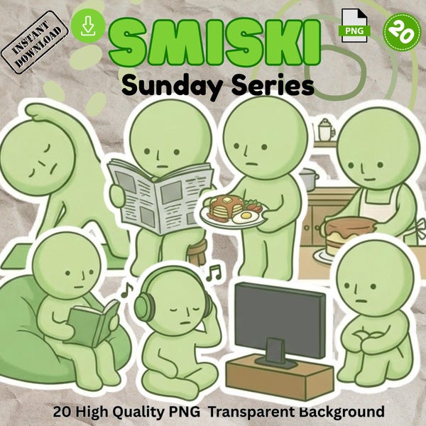 Smiski Png Transparent - Etsy