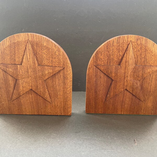 Star Bookends - Etsy